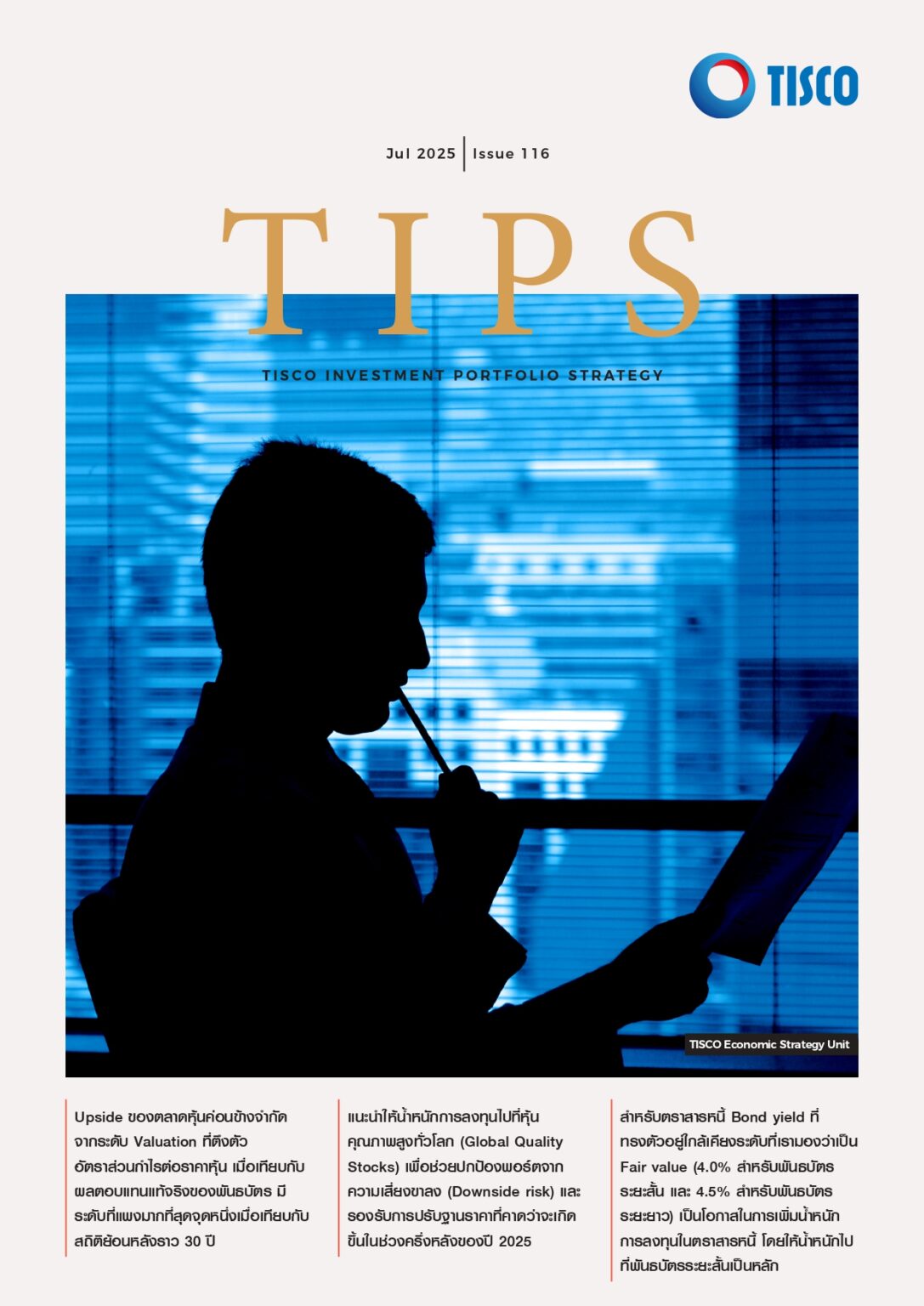 Investment Portfolio Strategy | TISCO Wealth